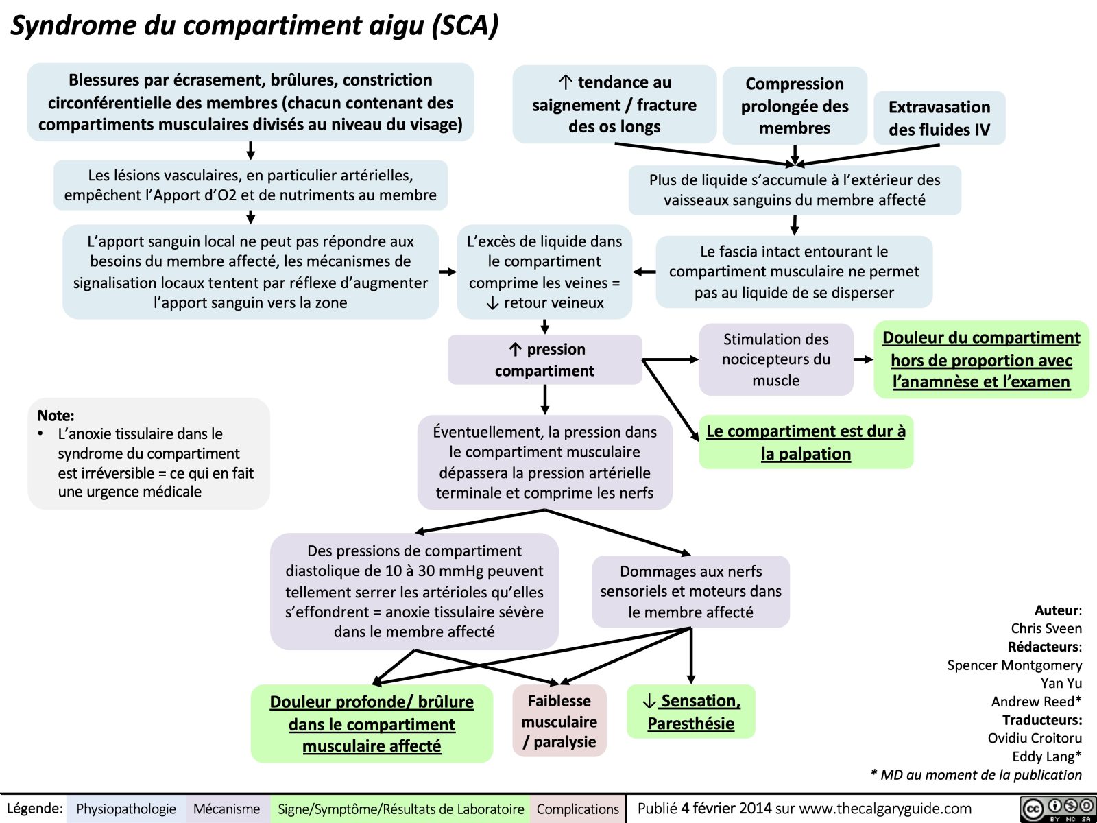 Syndrome du compartiment aigu (SCA) | Calgary Guide