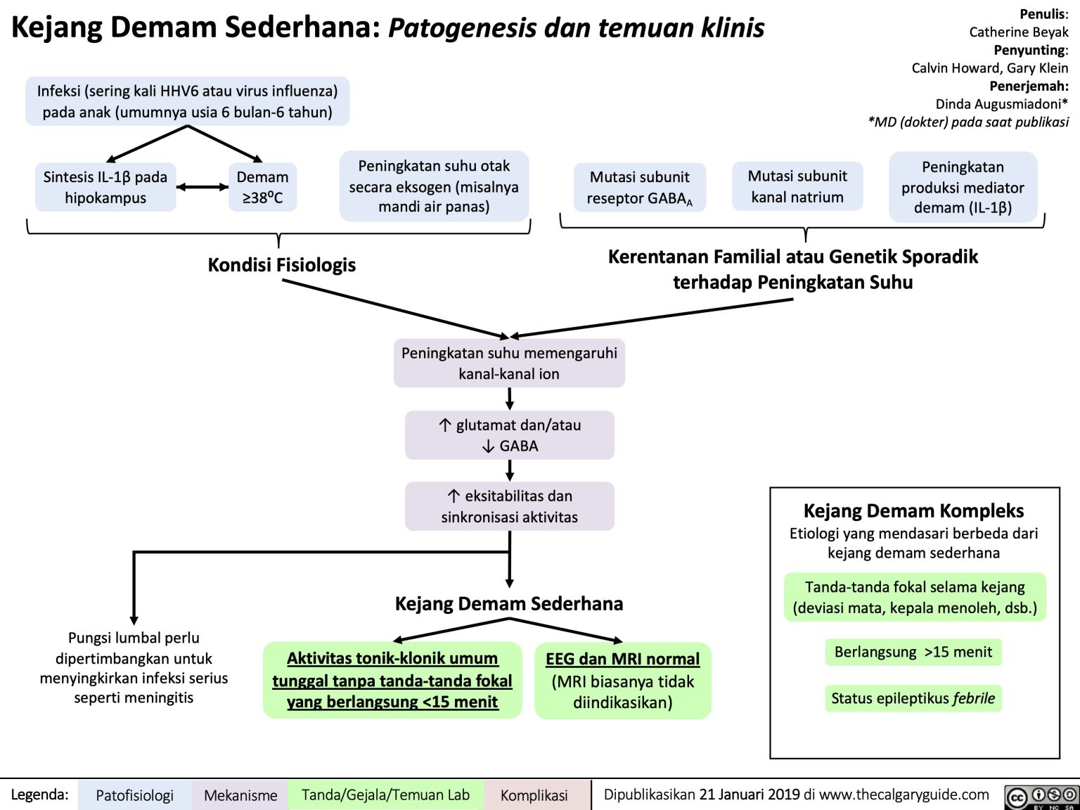 Kejang Demam Sederhana: Patogenesis dan temuan klinis | Calgary Guide