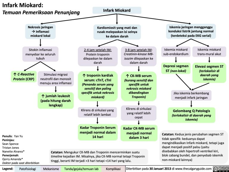 Infark Miokard: Temuan Pemeriksaan Penunjang | Calgary Guide