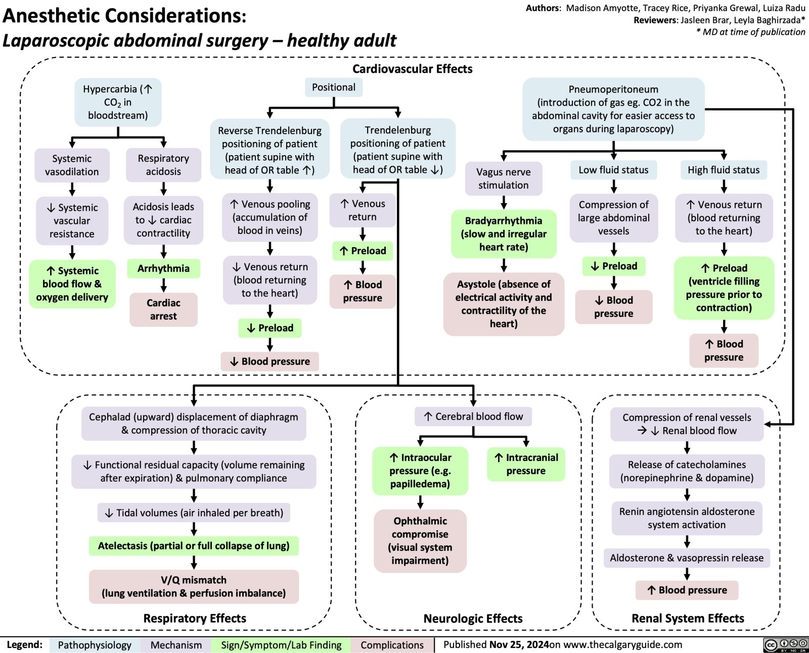 Anesthetic Considerations: Laparoscopic Abdominal Surgery | Calgary ...